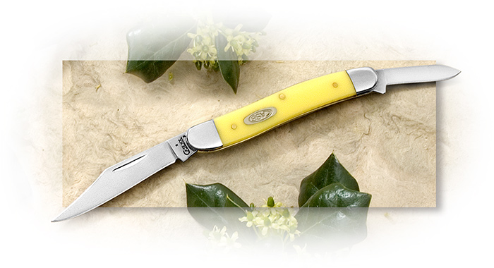 Case Yellow Handled Trapper | AGRussell.com