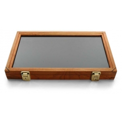 Cherry Display Box with Glass Lid | AGRussell.com
