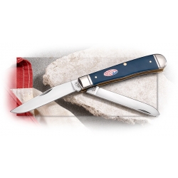 W.R. Case & Sons Navy Blue Trapper | AGRussell.com