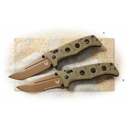 Benchmade Adamas Folder - Olive Drab/Flat Earth | AGRussell.com
